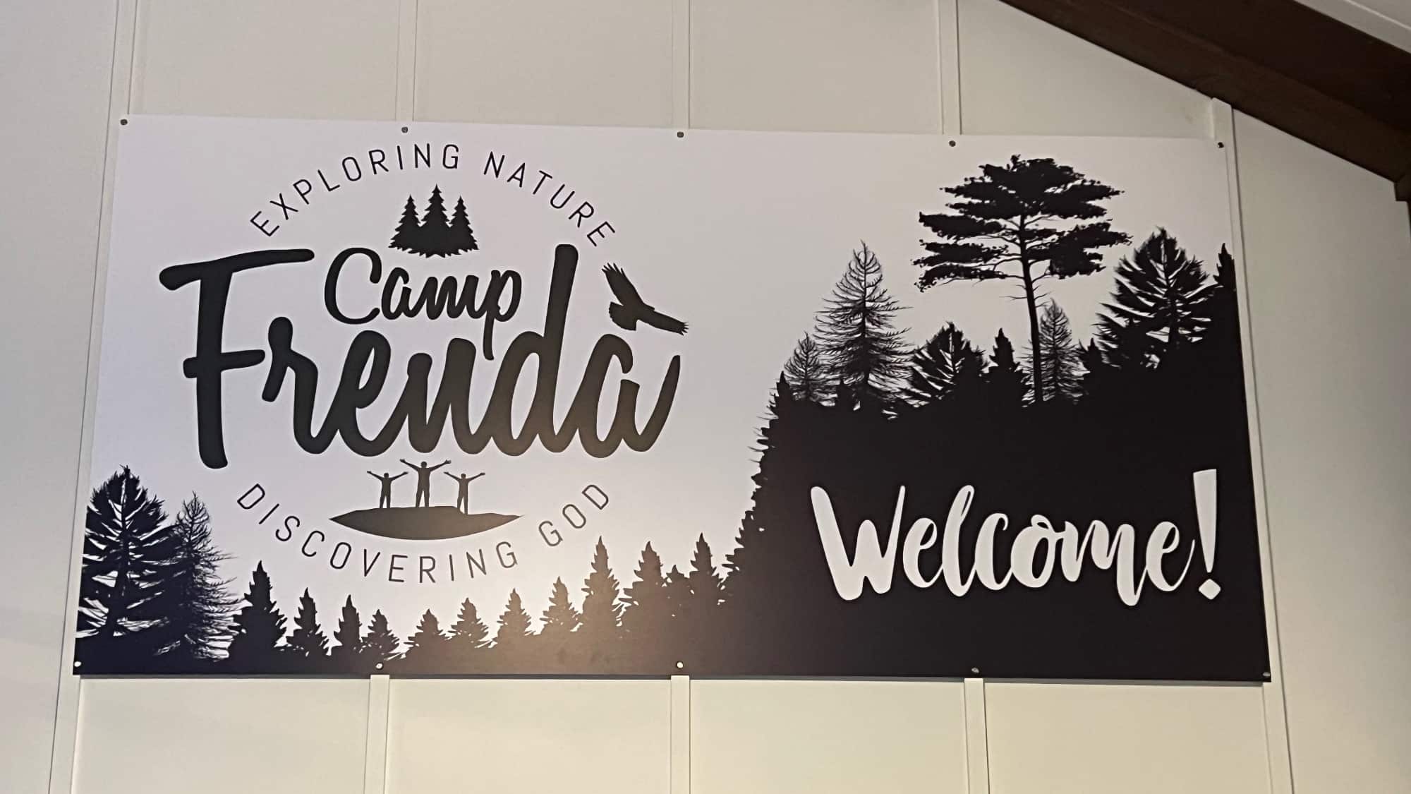 Camp Frenda Booth at the Camp Meeting