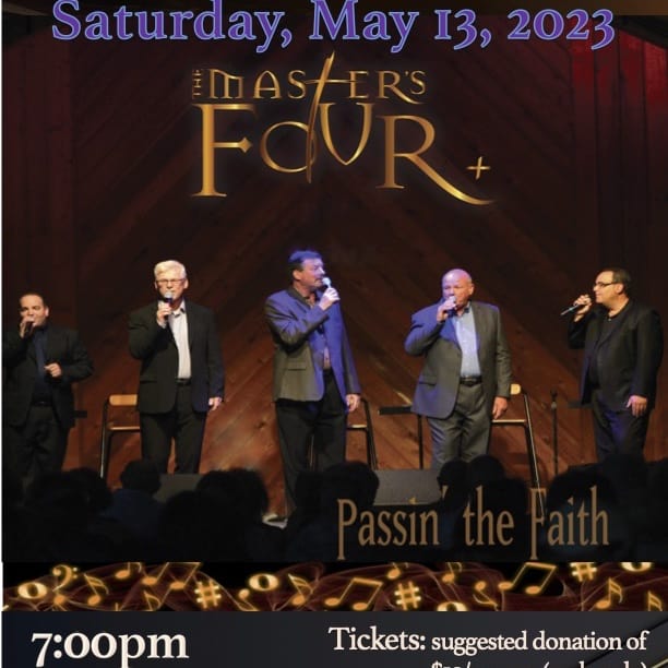 Gospel Concert - The Masters Four+ at Bronte Church